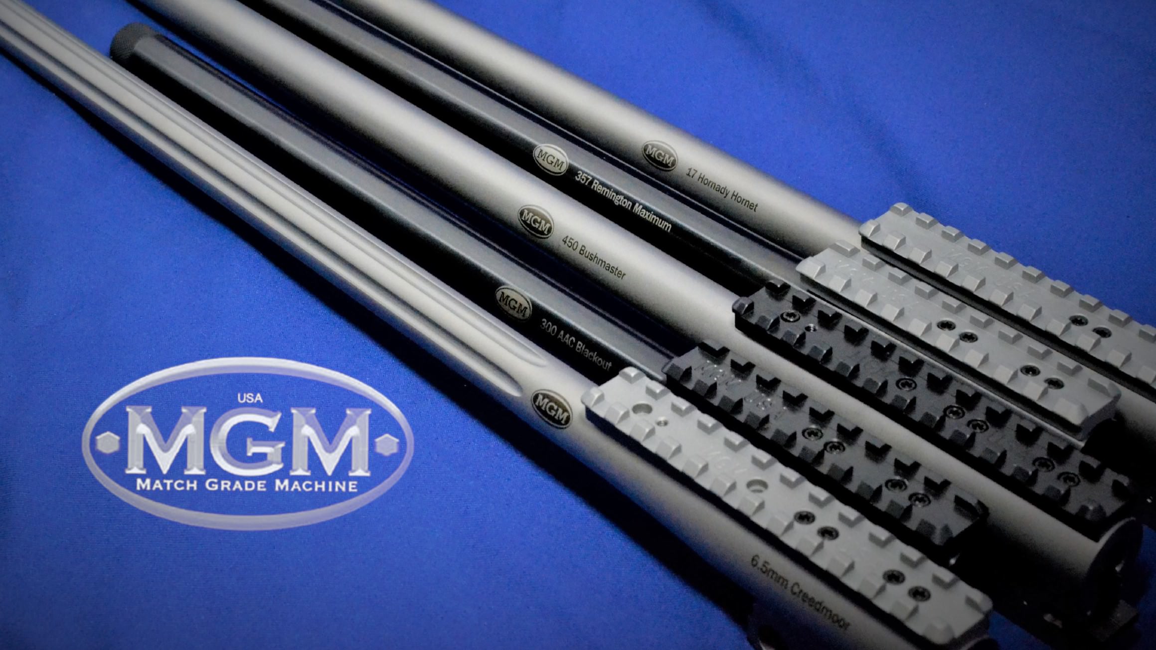 Build a custom barrel with Match Grade Machine | Encore | Contender ...