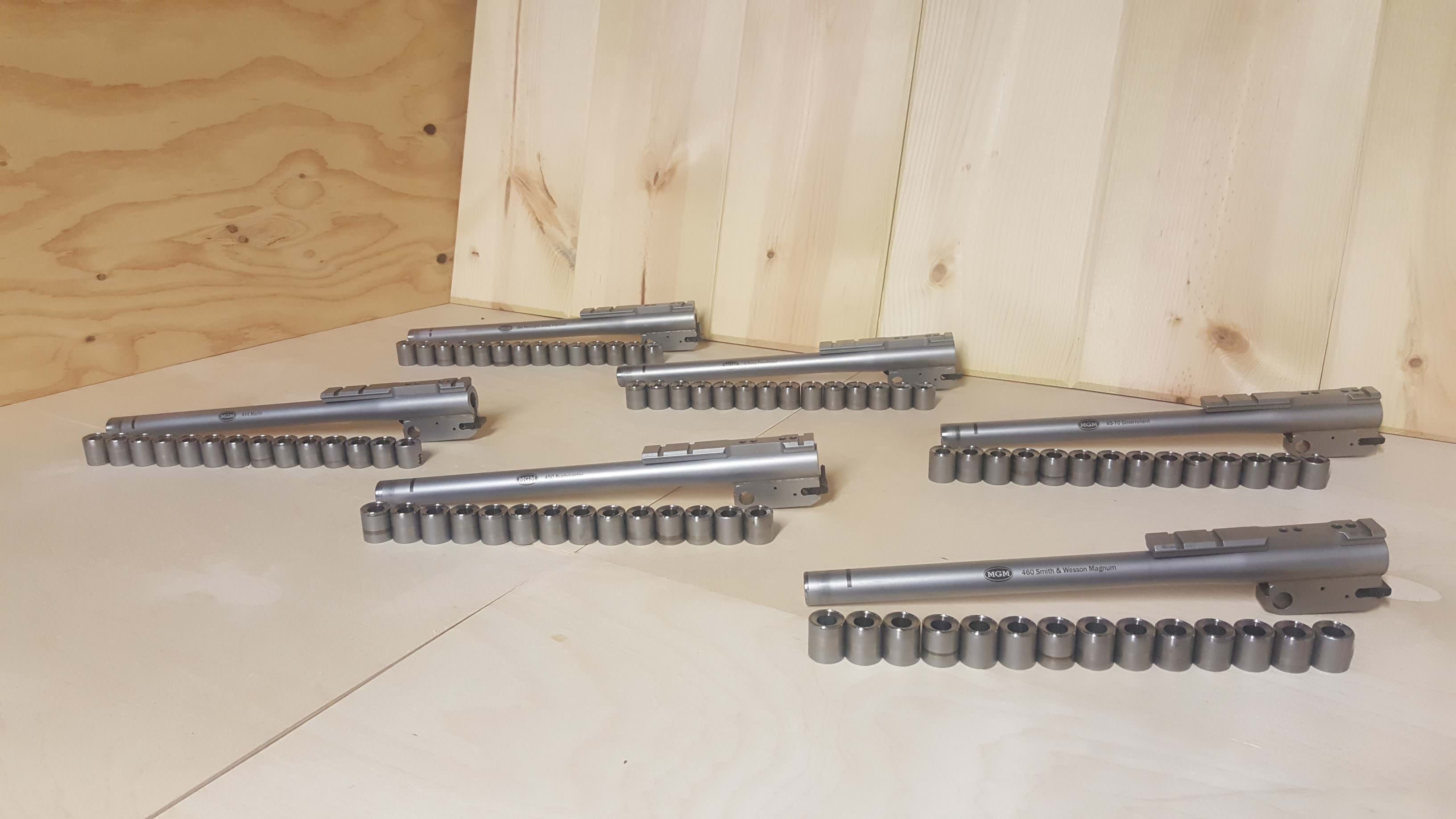 all-test-barrels-together | Match Grade Machine